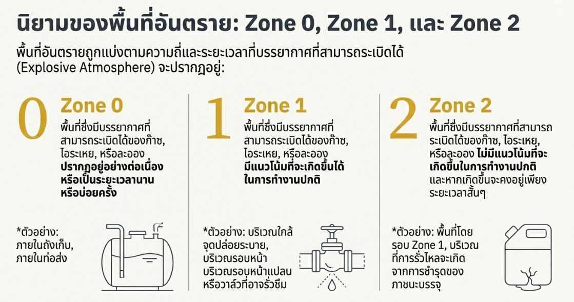 Hazardous Area Classification (HAC) Study การจำแนกพื้นที่อันตราย – PROcess Safety TASK